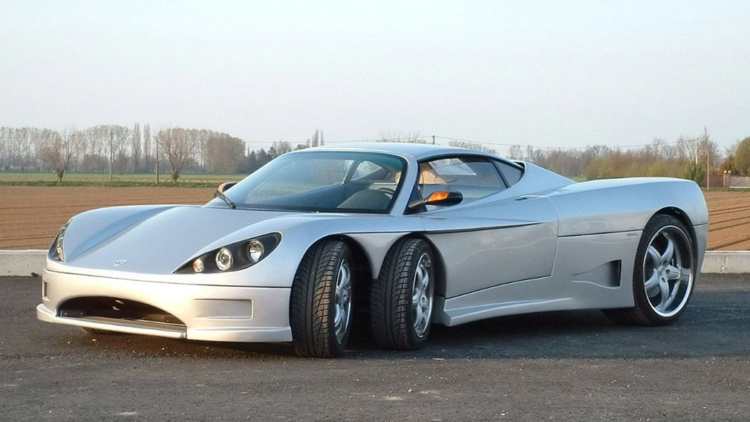 У мережі показали 6-колісний суперкар Covini 6SW - Автотема